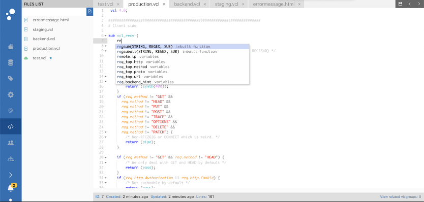 Hello Varnish Controller